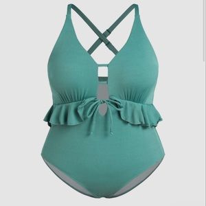 Cider | Swim | Green One Piece New | Poshmark